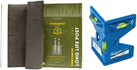 Postsaver Pro-Wrap Standard | Wood Protector | Post Saver Sleeves with ...