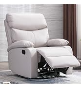 Amazon.com: GNMLP2020 Swivel Rocker Recliner Chair for Adults, Genuine ...