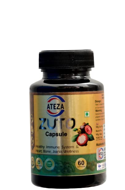 ATEZA Zuto Plant Based Multivitamin with Biotin, Vitamin C & 21 Vital ...