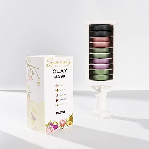 Amazon.com : Travel Size Deep Cleansing Facial Clay Mask Pods (10 ...