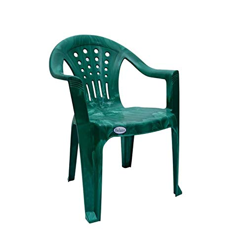 Belazo Maxima Plastic Chair (Green, Set of 2) : Amazon.in: Home & Kitchen