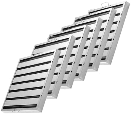 Stainless Steel Canopy Grease Baffle Filter For Commercial Kitchens ...