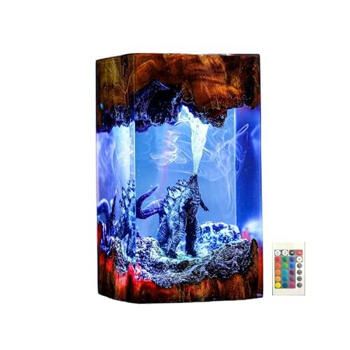 Amazon.com: Diorama Monster Lamp, Land Inside the Earth, Godzlla Lamp ...