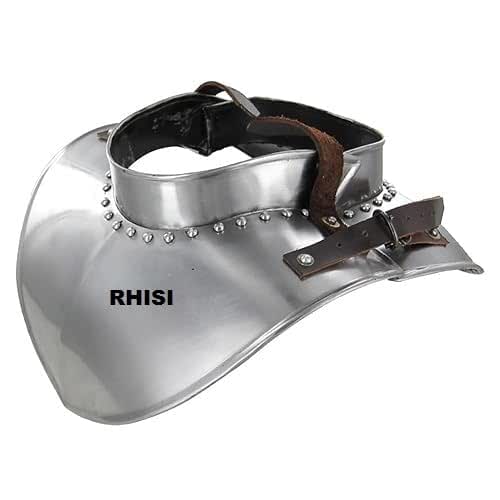 Amazon.com: Medieval Neck Gorget, Metal Neck Armor Guard, Historical ...