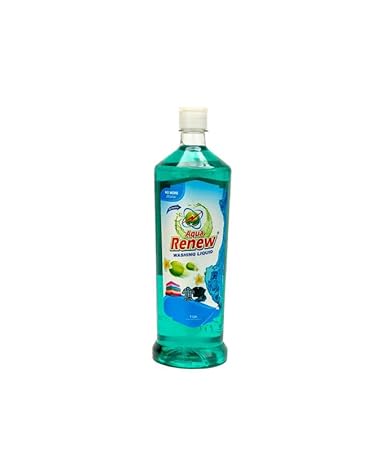 Aqua Renew Liquid Detergent 1 Liter | Laundry Liquid For Fabric Care ...