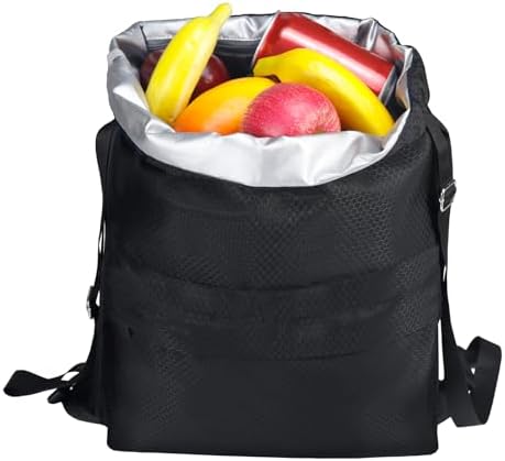 Amazon.com: Moyad Insulated Lunch Bag Drawstring Cooler Backpack ...