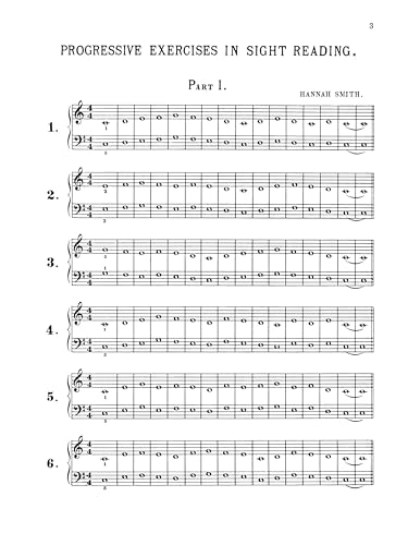 Snapklik.com : Progressive Sight Reading Exercises For Piano By Hannah ...