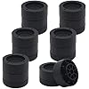 Amazon.com: HANIHUA Furniture Risers Black Bed Risers 2 inch (Set of 6 ...