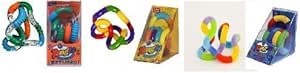 Amazon.com: Set of 3 Assorted Tangle Jr. Fidget Toys - Textured, Fuzzy ...