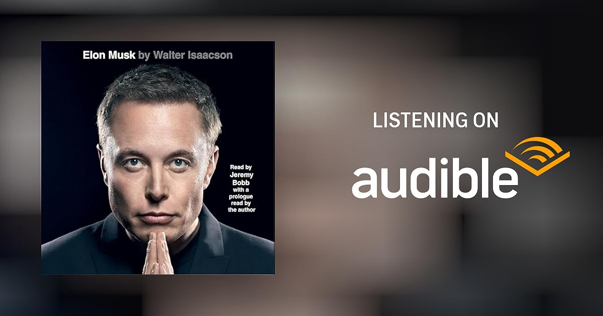 Elon Musk Audiobook by Walter Isaacson