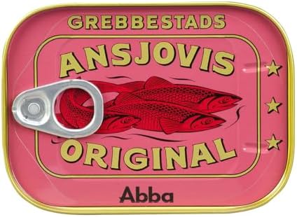 Amazon.com: Abba Grebbestads Anchovy Fillets (Pack of 1) : Grocery ...