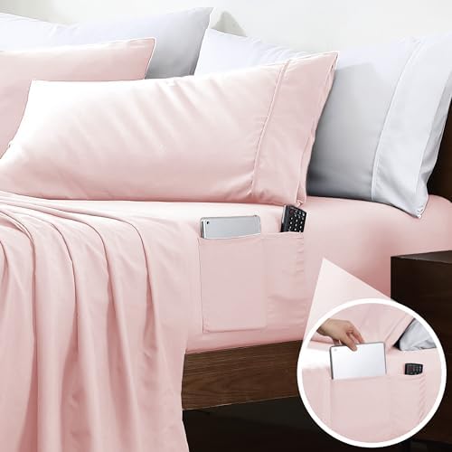 Amazon.com: Swift Home Smart Sheets, Ultra Soft Brushed Microfiber 4 ...