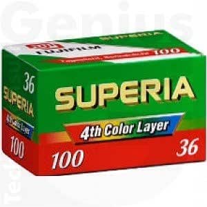 Fujifilm Superia 100 120 cn Película : Amazon.es: Electrónica