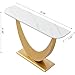 Amazon.com: VASOENY 47.24 in Modern Console Table, Sintered Stone ...