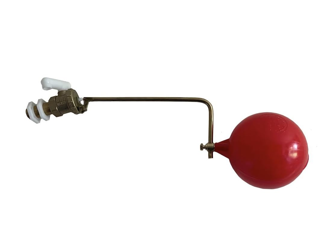Buy Adjustable 1/2" Inch Part 2 Ball-Cock Float Valve with Ball/Float ...