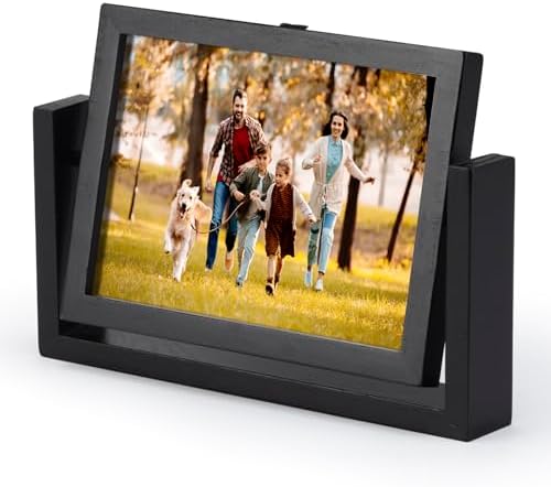 Amazon.com - 5x7 Picture Frame Double Sided Picture Frames Standing ...