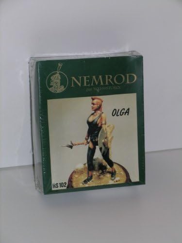 Amazon.com: Olga Female Fantasy Warrior-Resin Miniature : Home & Kitchen