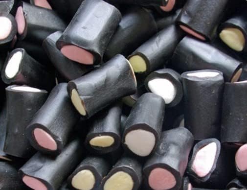 Liquorice Cream Rock - 250g, 500g, 1kg, 3kg (500) : Amazon.co.uk: Grocery