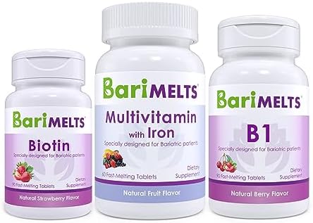 Amazon.com: BariMelts Immunity Bundle - Multivitamin with Iron, Calcium ...