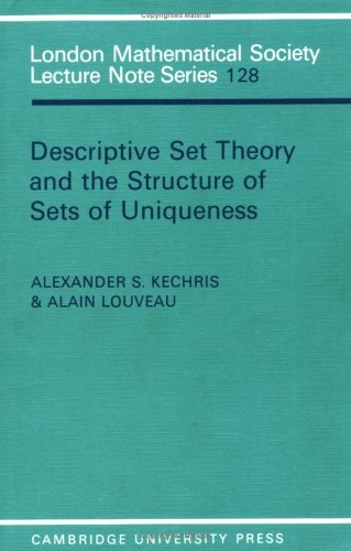 『Descriptive Set Theory and the Structure of Sets of - 読書メーター
