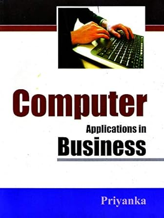 Computer Applications in Business (English, P : "Priyanka": Amazon.in ...