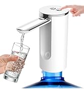 Water Dispenser,Desktop Water Bottle Pump,6 Levels of Quantitative USB ...