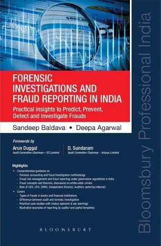 Buy Forensic Investigations and Fraud Reporting in India: Practical ...