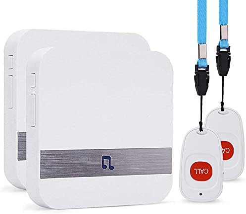 Amazon.com: Wireless Caregiver Pager SOS Call Button for Elderly ...