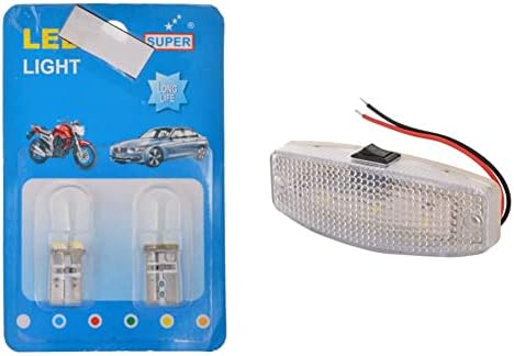 Super 2828 LED Parking Light (12V, 2 Bulbs) 2801 LED Cabin Light with ...