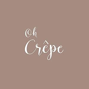 Vinyl Wall Art Decal - Oh Crêpe - 17" x 20" - Trendy Fun Positive ...