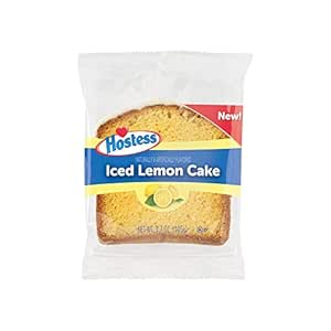 Amazon.com: Hostess, Cake Slice Lemon, 3.7 Ounce : Grocery & Gourmet Food