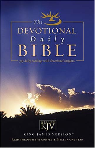 Devotional Daily Bible: Read Through the Complete Bible in One Year ...