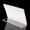 Amazon.com: Teensery 10 Pcs Clear Sign Holder Acrylic L-Shaped Table ...