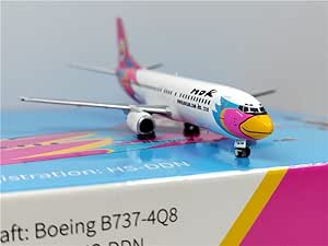 Amazon.com: ACE HOBBY Miniature Model NOK AIR for Boeing B737-4Q8 HS ...