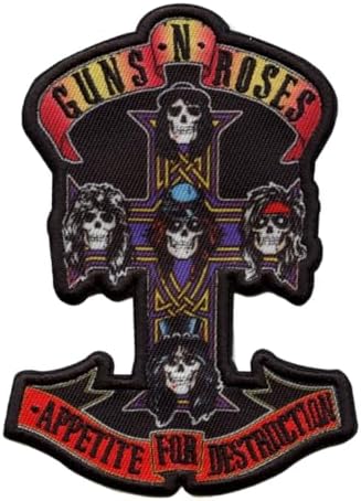 Amazon.com: Guns N Roses Cross Patch