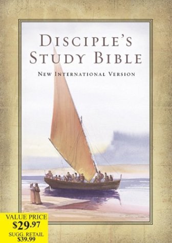 Buy Disciple's Study Bible: New International Version, Burgundy Bonded ...