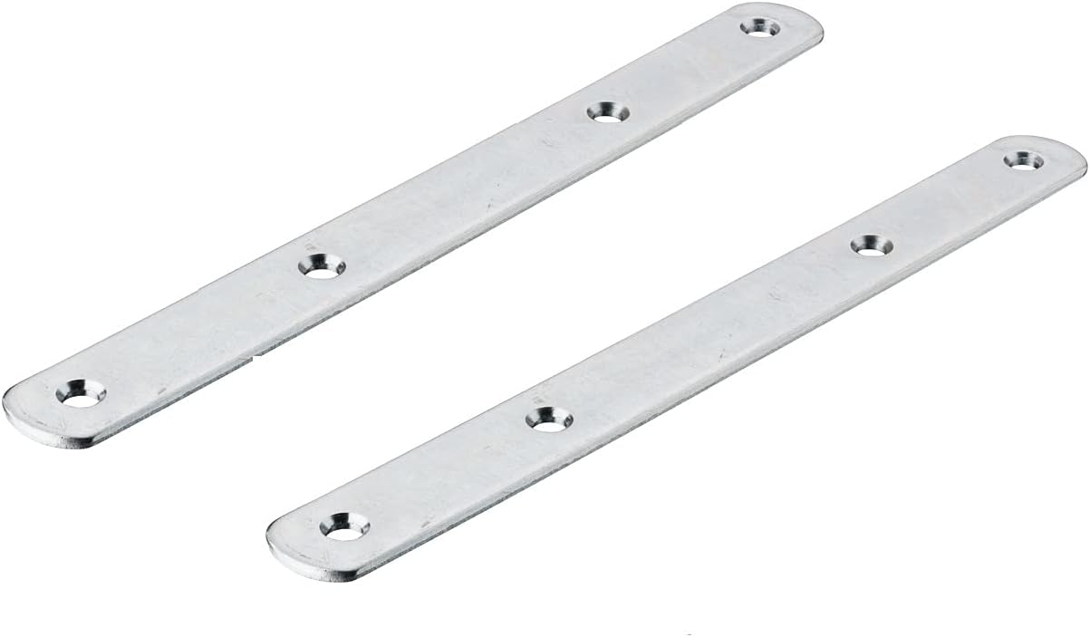 2 pcs x Kitchen Door - Door and Drawer Jointing Connecting Steel Plates ...