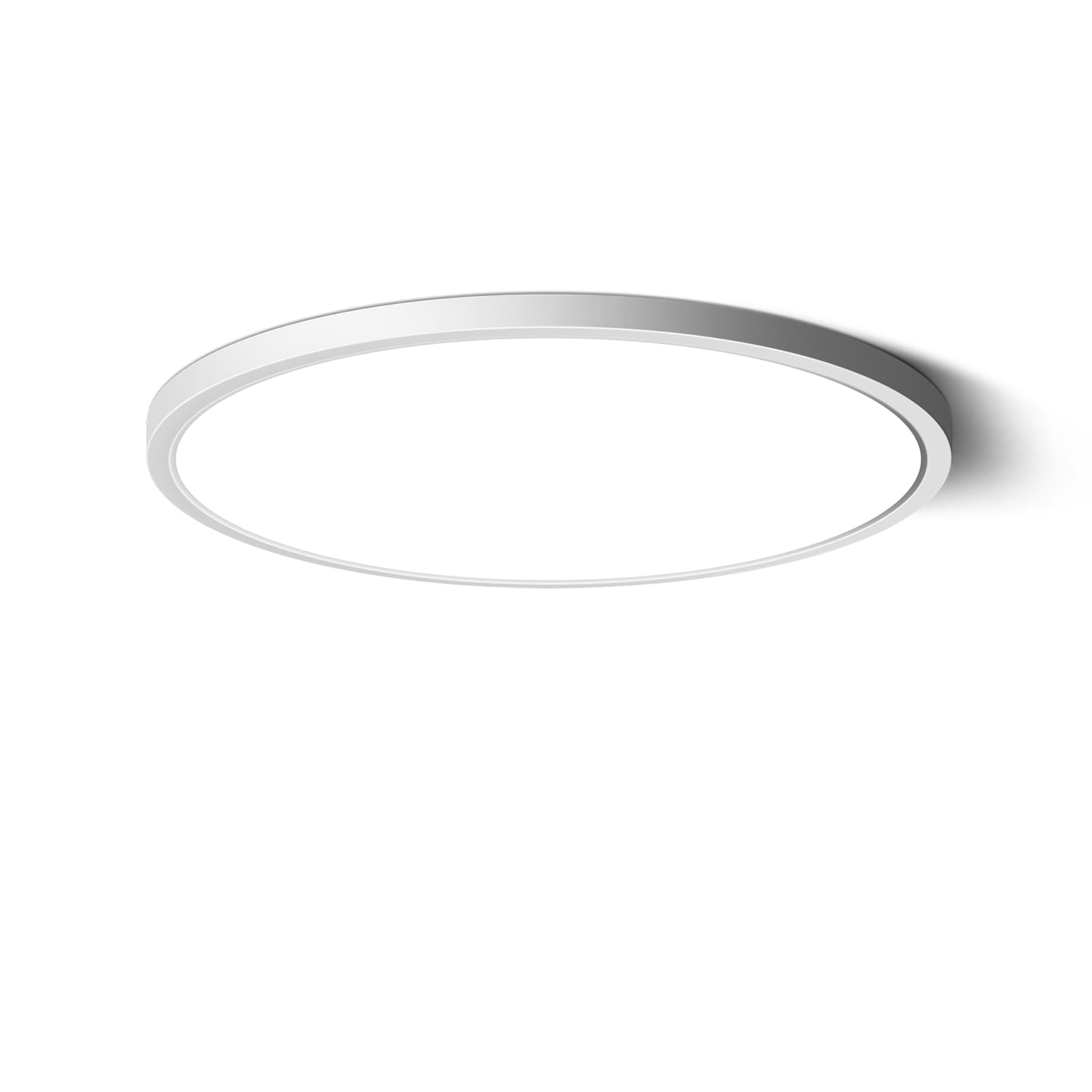 Snapklik.com : 9 Inch White LED Flush Mount Ceiling Light, 5000K ...