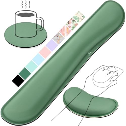 Gimars Ergonomic Memory Foam Keyboard Wrist Rest Mouse Wrist Rest ...