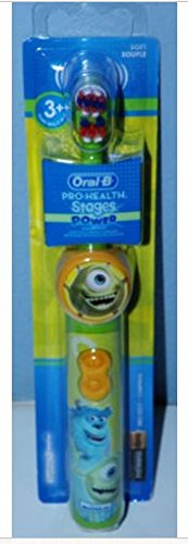 Oral B Pro-Health Stages Disney Monsters Inc Battery Toothbrush for ...