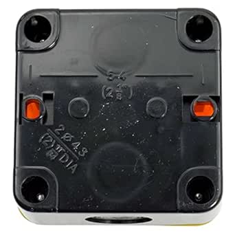Switch Push Button Weatherproof Push Button Switch with Box: Amazon.com ...