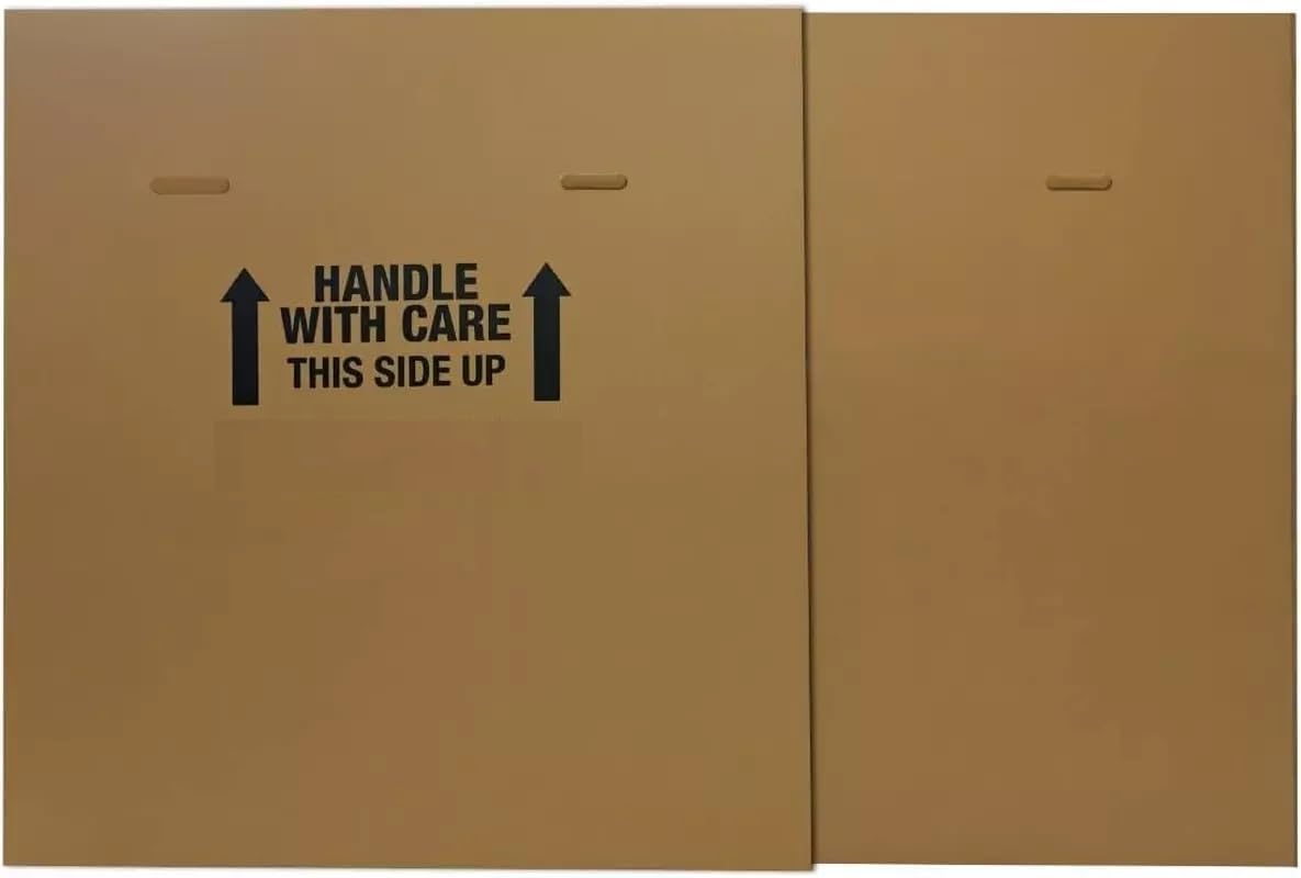 Amazon.com: Upgraded TV Moving Box Cardboard TV Packaging Box for ...