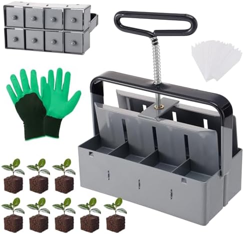 Amazon.com : Ladbrooke Genuine Soil Block Maker - Mini 5 Hand Held ...