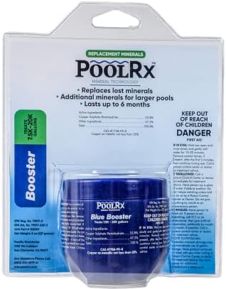 Amazon.com : Pool RX 102001 6 Month Swimming Pool Algaecide Replacement ...