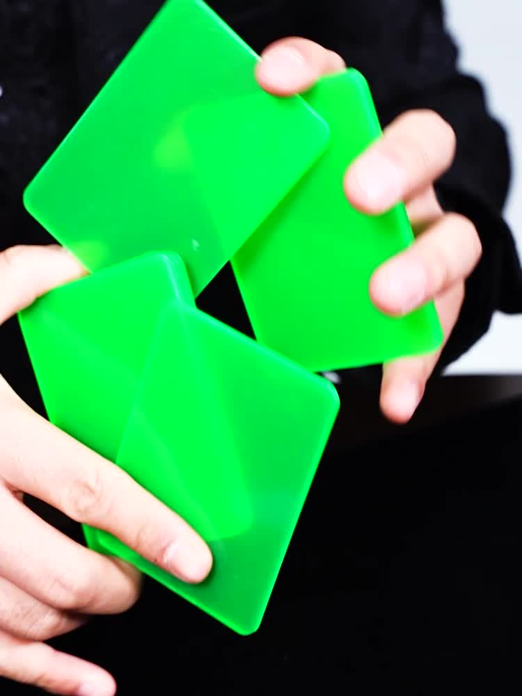 Watch Green Pure Cardistry Blocks Training Playing Cards on Amazon Live