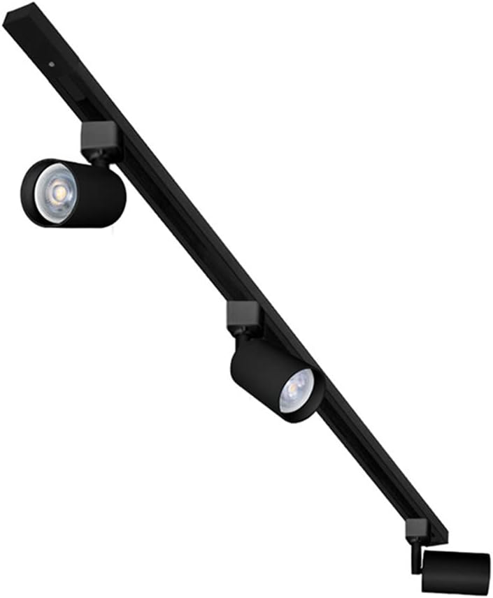 ILLUX ILLUX TL-5150.RNKT127 Track Lighting Kit with 1m Rail and 5W GU10 ...