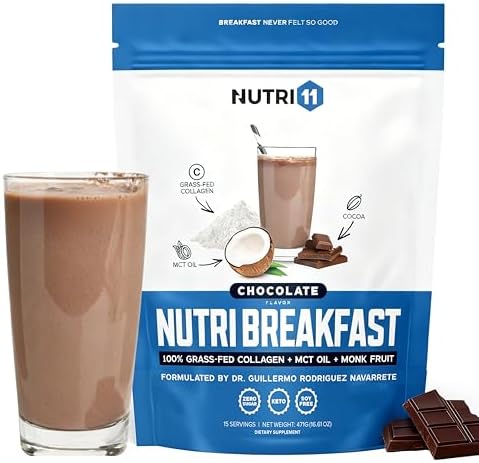 Amazon.com: Nutri11 NutriBreakfast by Nutrillermo/Keto Protein Collagen ...