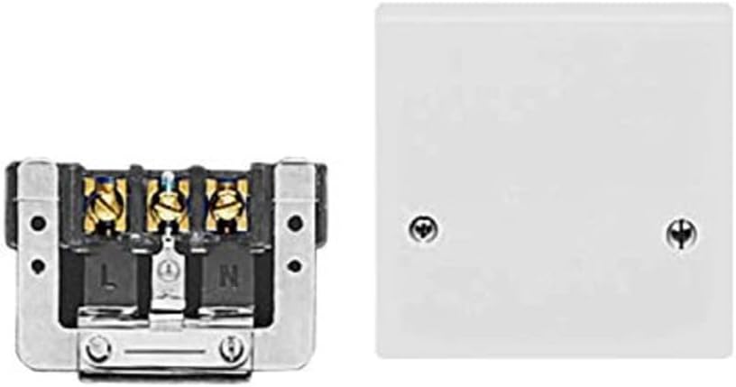 Mk K5011WHI 45A Double Pole Metal Cook Unit with Neon : Amazon.co.uk ...