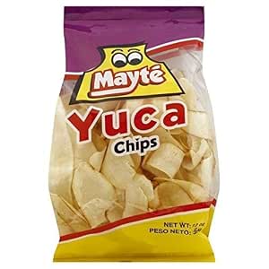 Amazon.com: MAYTE Yuca Chips 0g Trans Fat Big Bag 12 oz./350 grs.