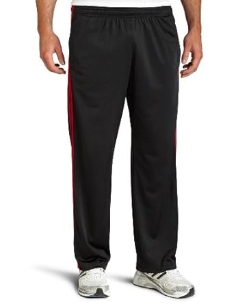 adidas Men's Essentials Pant,Black/Red S09,Small : Amazon.in: Fashion